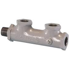 Manifold, 1/2" Fpt X 1/2" Mpt X (2) 1/2" Fpt Outlets, Black Iron, Trac ...