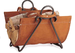 Pilgrim Forged Iron Log Carrier – Chimney Cricket