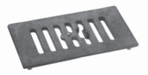 Vestal 4 1/2" X 9" Vented Cast Iron Ash Dump With Outside Air - 24-015 ...