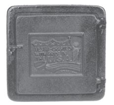 Vestal 8" X 8" Cast Iron Cleanout Door - 26-001 (cs6) – Chimney Cricket